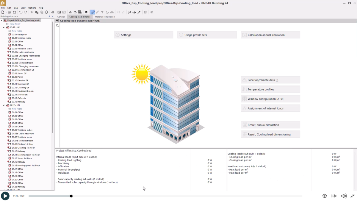 Dynamic cooling load calculation course now available in e-learning ...