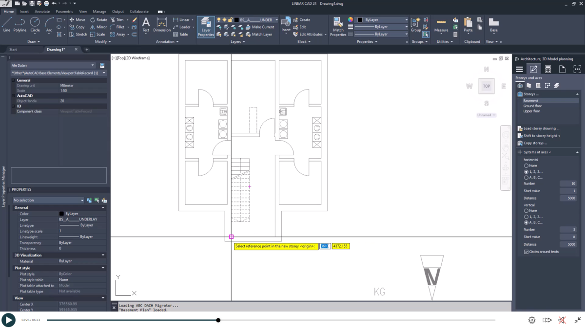 New E Learning Course Creating Your Own Building Model In Autocad Linear