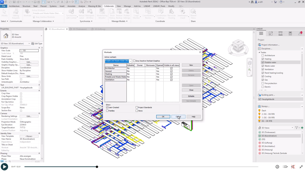 New course: Collaboration activities in Revit | LINEAR