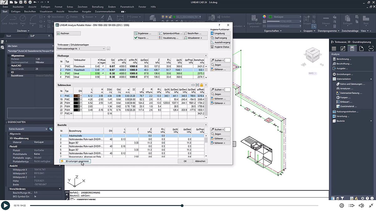 Neuer Kurs zu den Gemeinsamkeiten aller Berechnungsmodule in AutoCAD ...