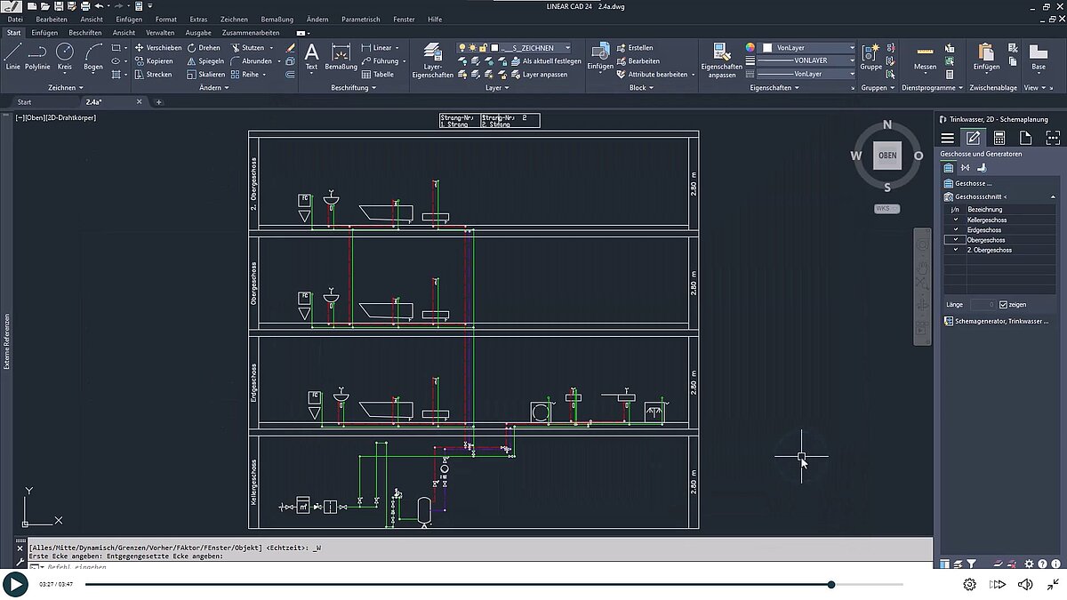 E-Learning-Kurs zum Schemagenerator in AutoCAD | LINEAR