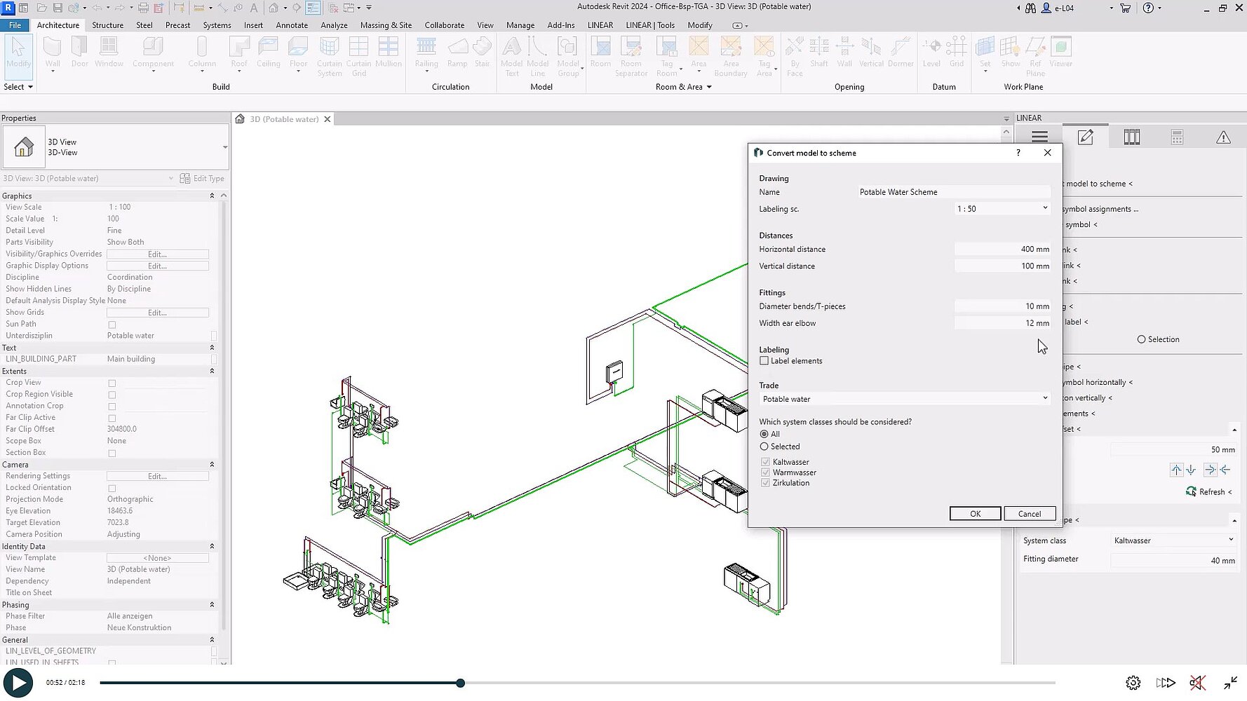E Learning Course On The New Schematic Design In Revit Linear