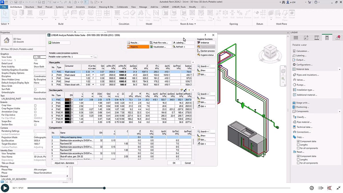 New course on the common features of all calculation modules | LINEAR
