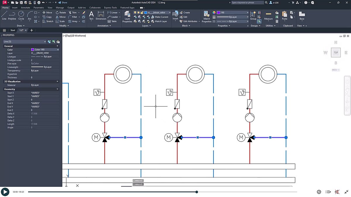 E-learning course: AutoCAD - Proven tool for all types of drawings | LINEAR