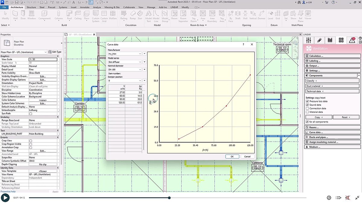 New e-learning course: Calculating ventilation networks in Revit | LINEAR